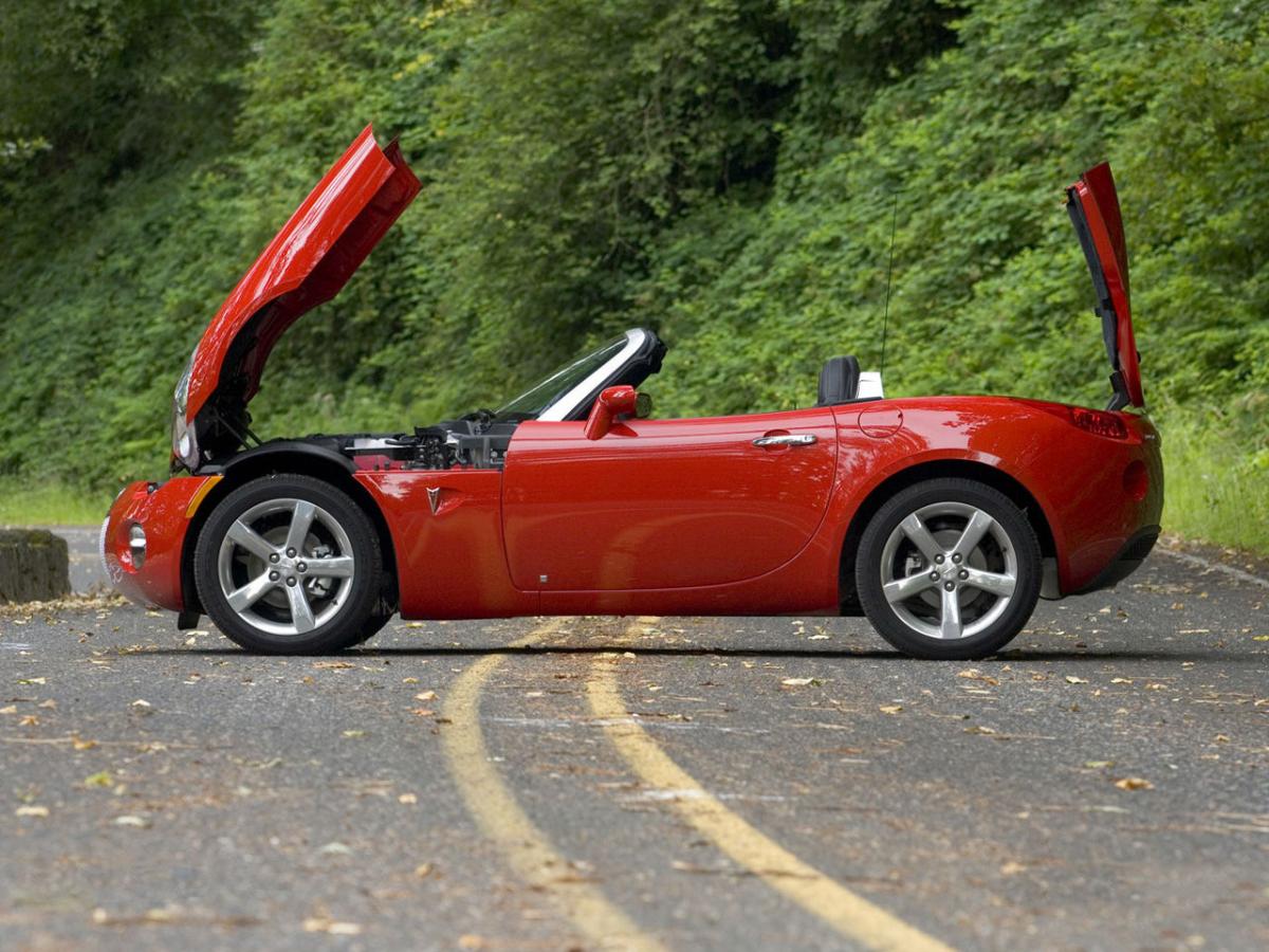 Pontiac Solstice technical specifications and fuel economy